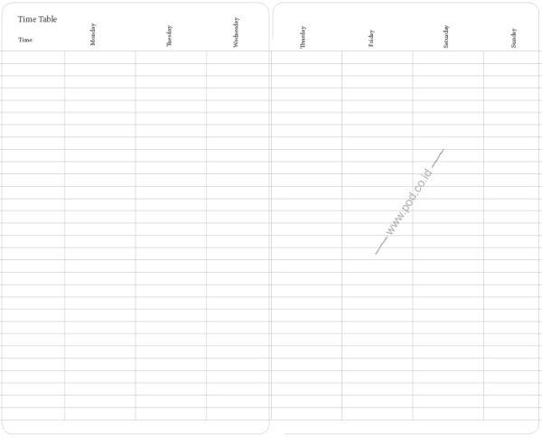 Weekly Planner 2019 pod Telah Terbit di pasaran - Cetak Buku, Custom ...