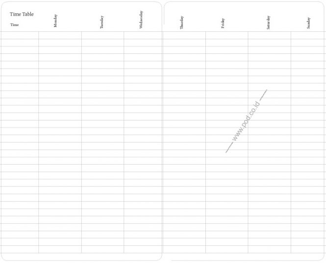 Weekly Planner 2019 pod Telah Terbit di pasaran - Cetak Buku, Custom ...