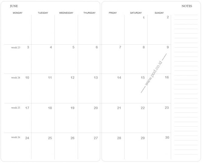 Weekly Planner 2019 pod Telah Terbit di pasaran - Cetak Buku, Custom ...